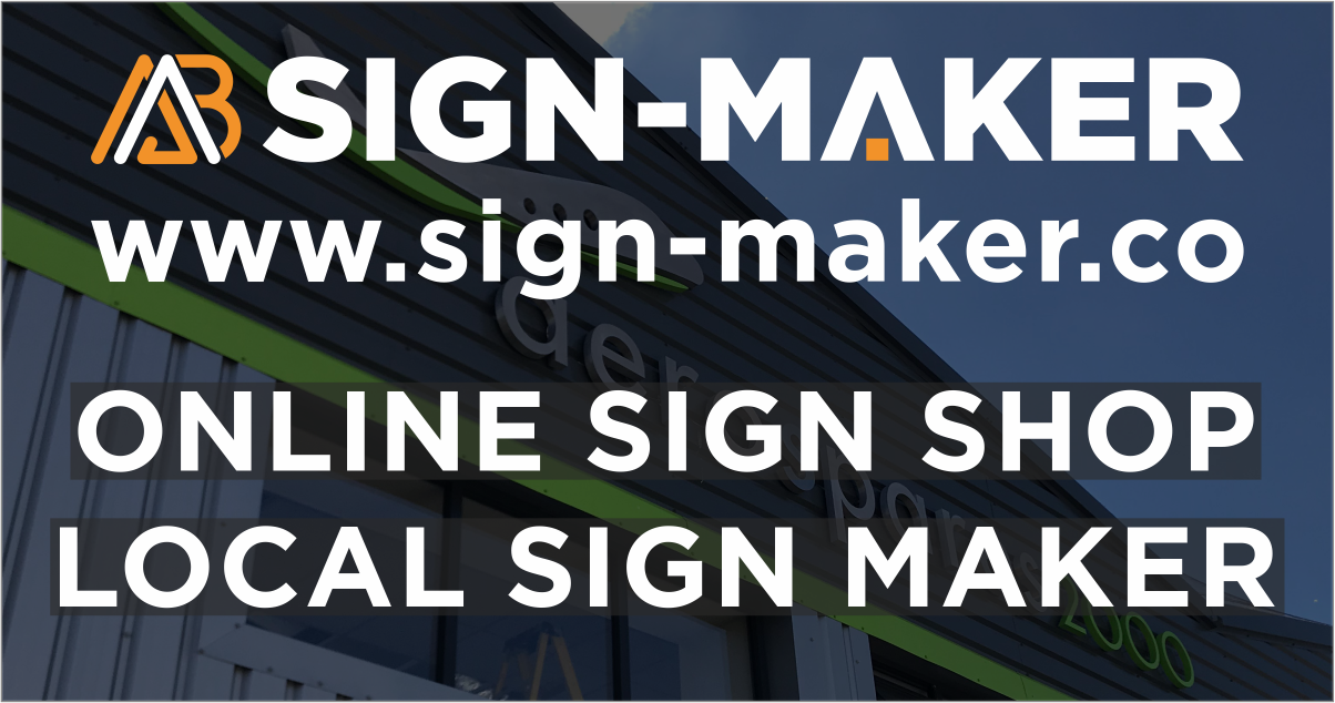 Custom Signs - Online Sign Shop - Sign-Maker.co